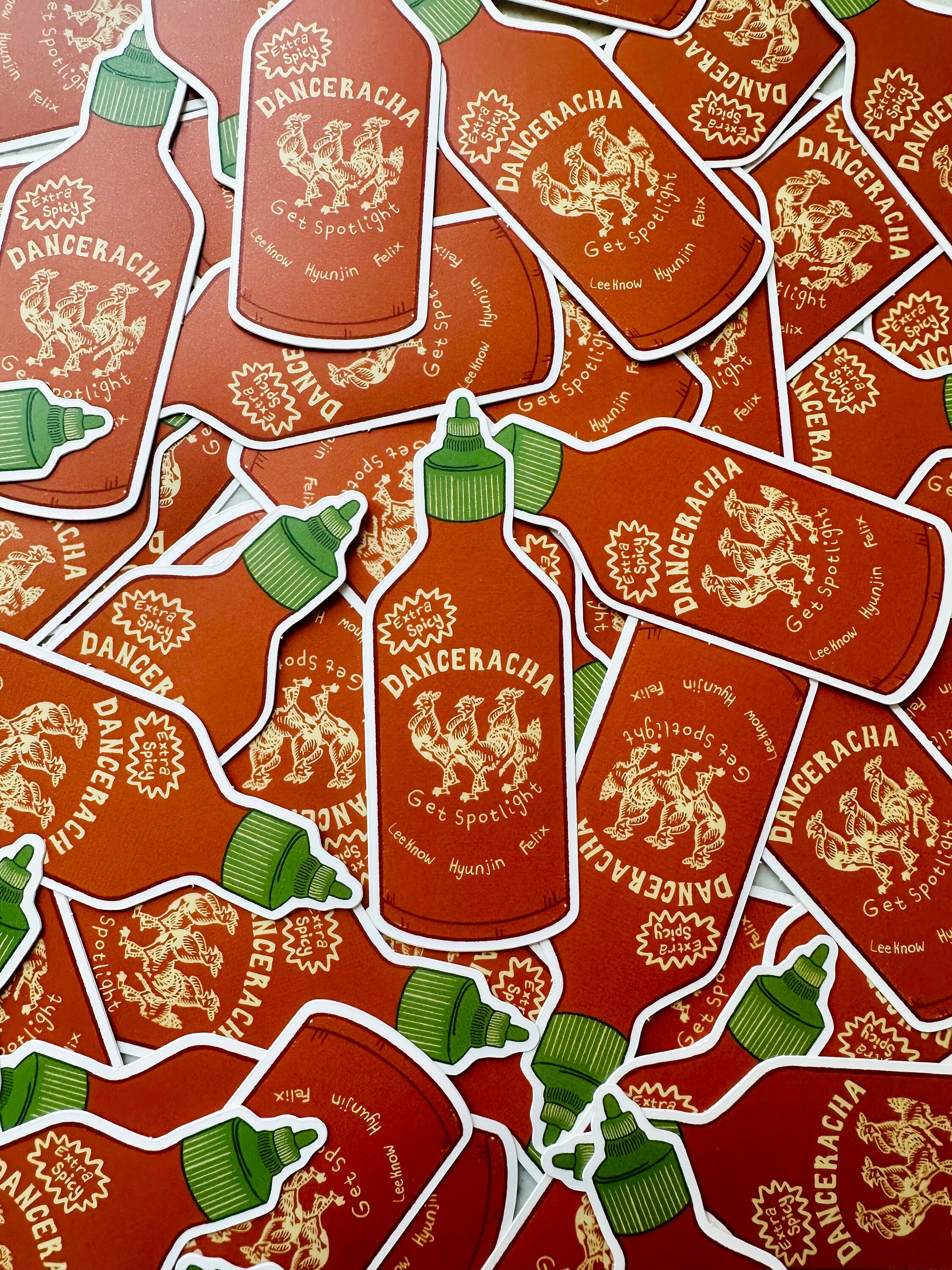 DANCERACHA Hot Sauce Sticker / Stray Kids Sticker - Etsy