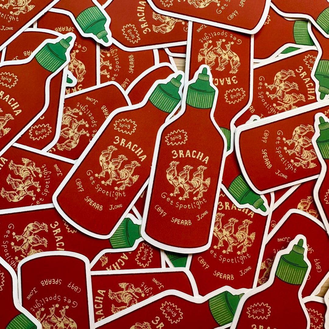 3RACHA Hot Sauce Sticker / Stray Kids Sticker - Etsy