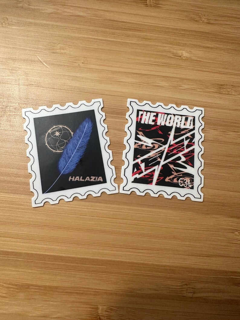 Ateez Halazia Album Stamp Sticker / Ateez Stickers - Etsy