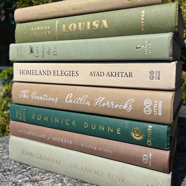 Decorative Book Stack - Etsy