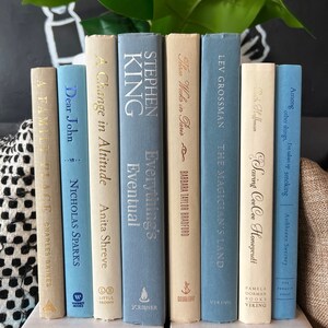 Coastal Decorative Books, Beachy Books, Book Decor, Seashore-themed ...