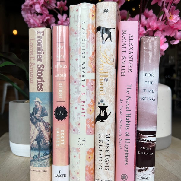 Pastel Books - Etsy