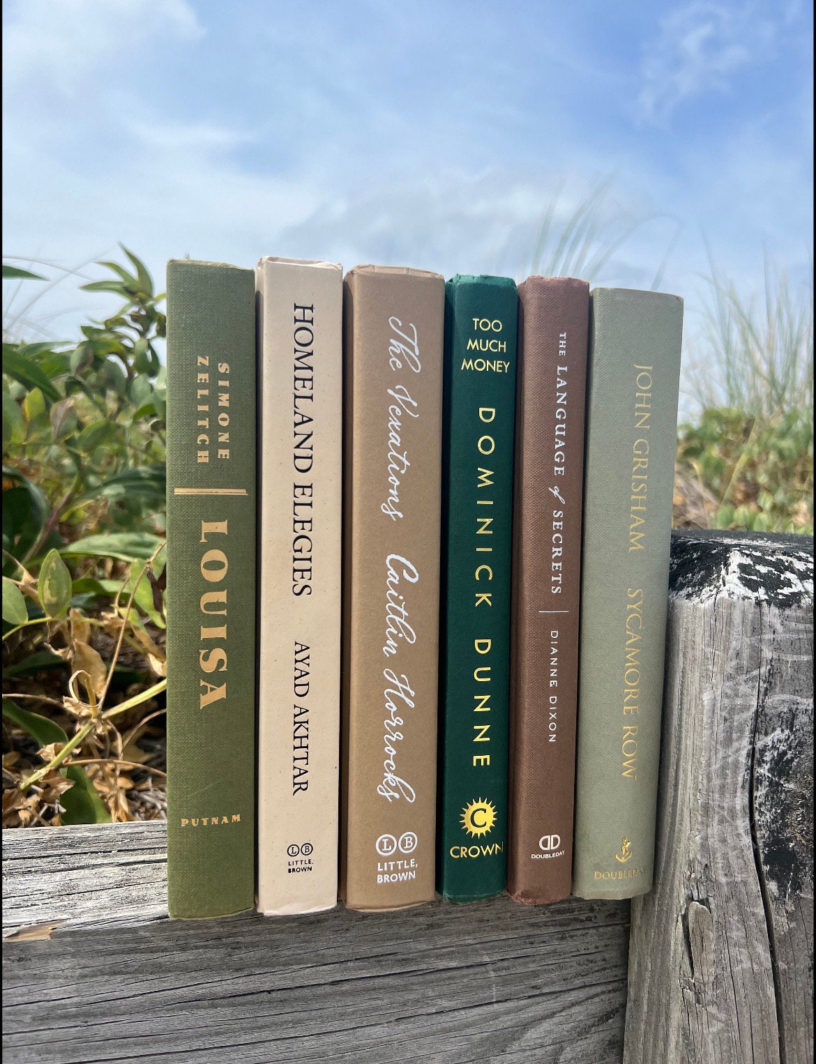 Warm Earth Tone Decor Books, Neutral Decor Books, Earth Tone Decorative ...