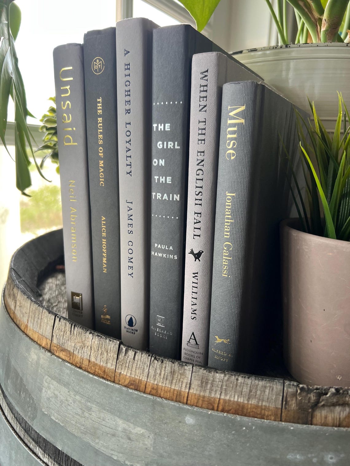 SHADES OF GRAY Books for Decorating, Grey Staging Books, Preloved Books ...