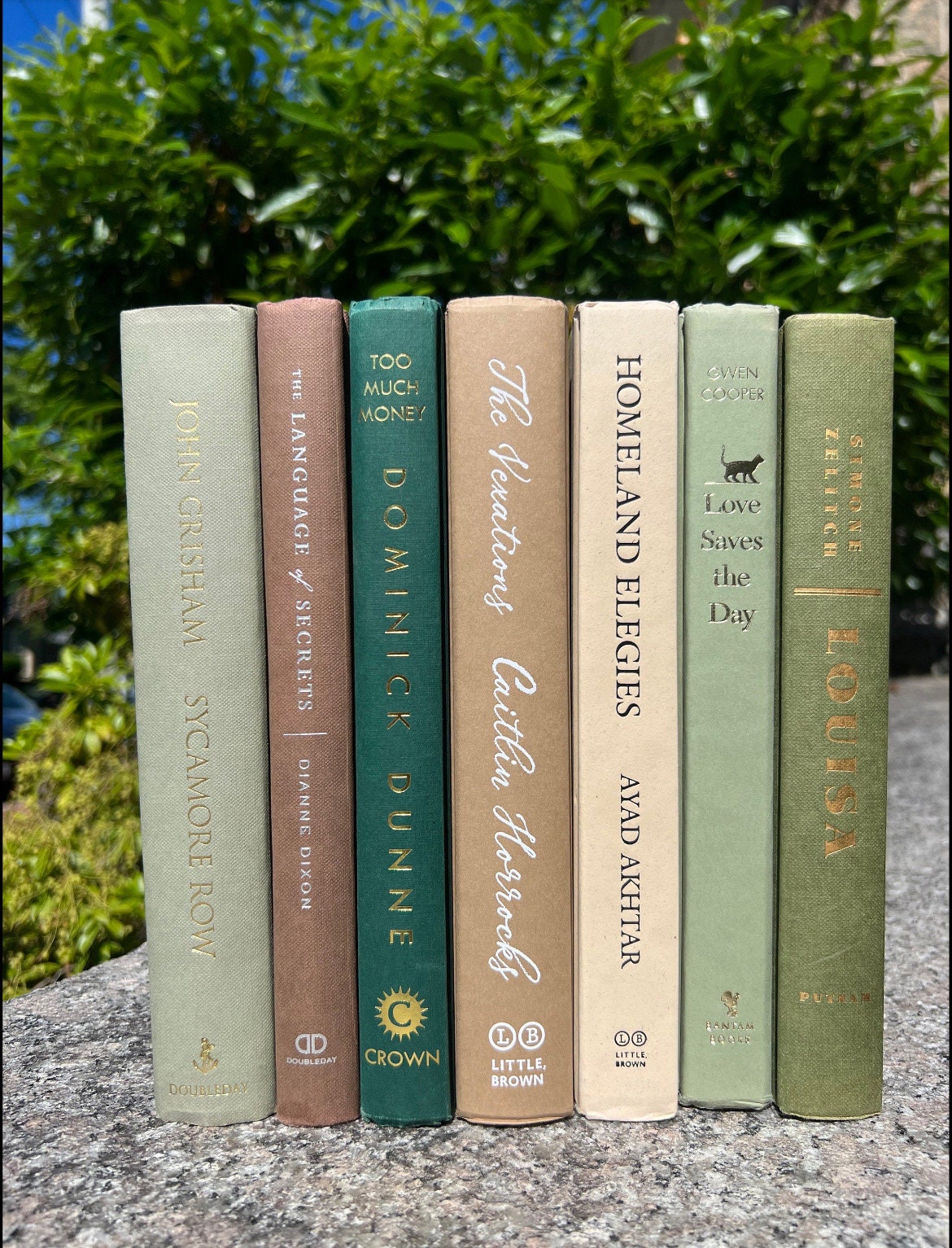 Warm Earth Tone Decor Books, Neutral Decor Books, Earth Tone Decorative ...