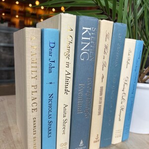 Coastal Decorative Books, Beachy Books, Book Decor, Seashore-themed ...
