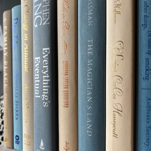Coastal Decorative Books, Beachy Books, Book Decor, Seashore-themed ...