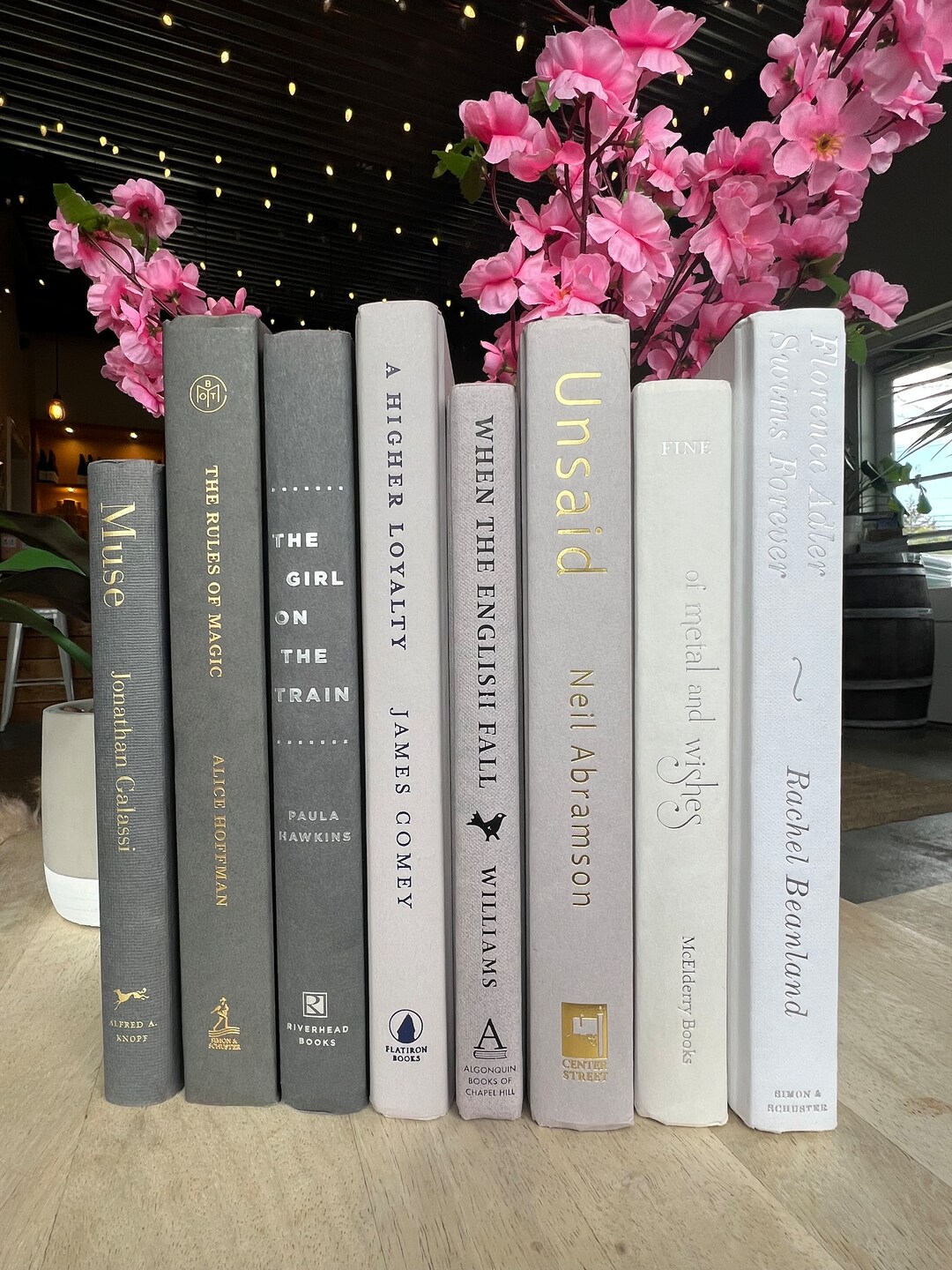 Ombre Gray Decorative Books, Ombre Gray Decor, Gradient Books, Color ...