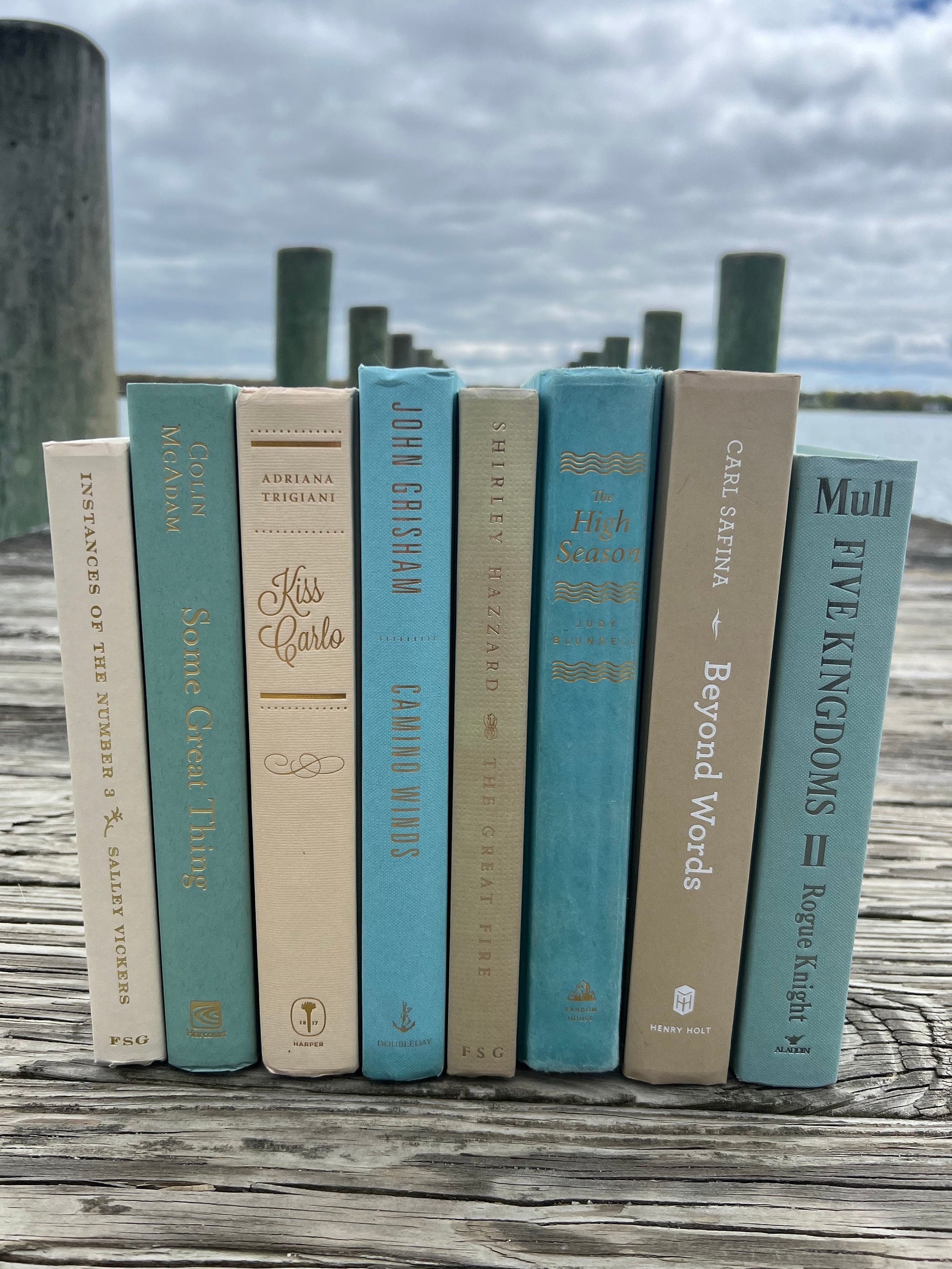 Beachy Decorative Books, Coastal Color Palette, Beach House, Coastal ...