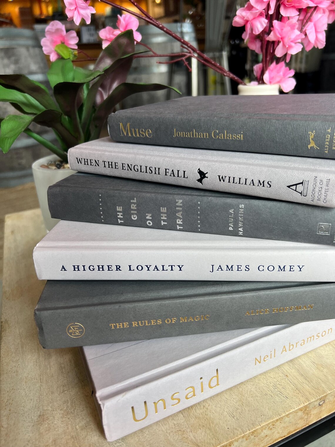 SHADES OF GRAY Books for Decorating, Grey Staging Books, Preloved Books ...