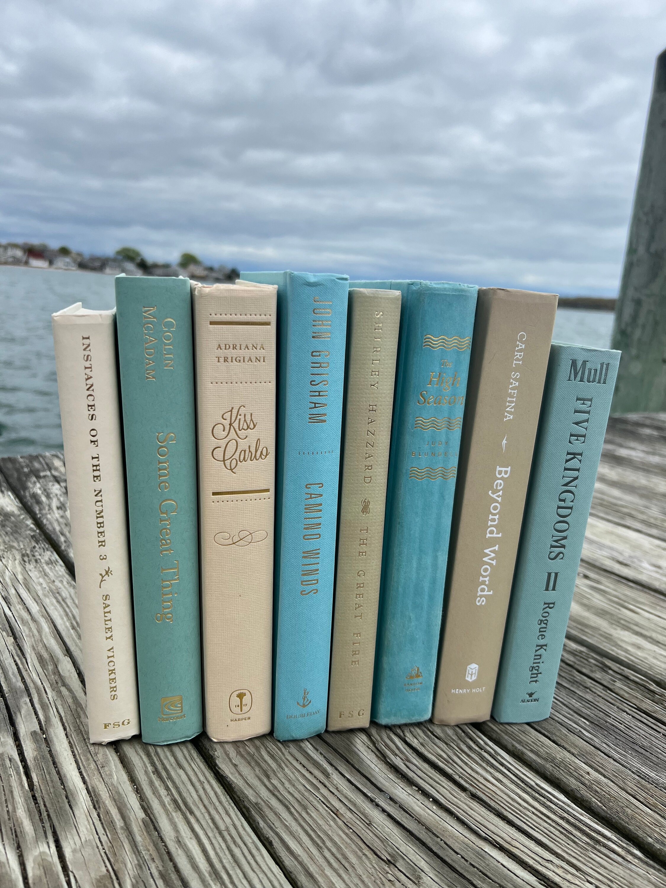 Beachy Decorative Books, Coastal Color Palette, Beach House, Coastal ...
