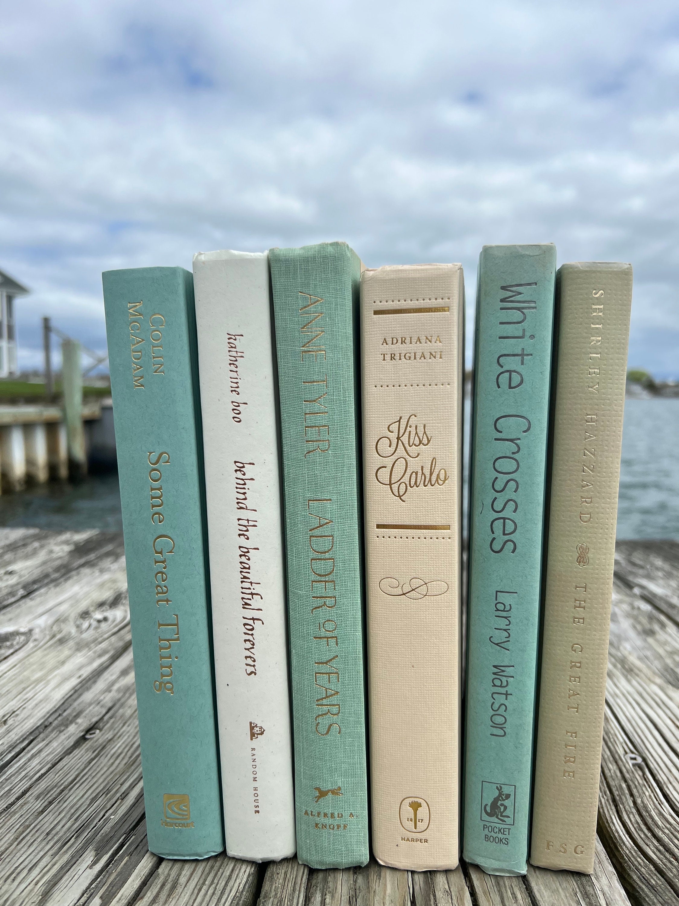 Beachy Decorative Books, Coastal Color Palette, Beach House, Coastal ...