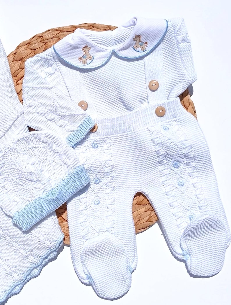 Personalized Going Home Set Newborn Yellow Boy First Outfit-embroidery ...