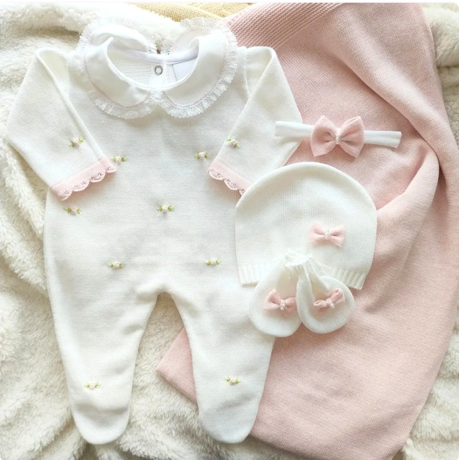 PREEMIE Baby Girl Coming Home Outfit Preemie Baby Girl Going Home ...