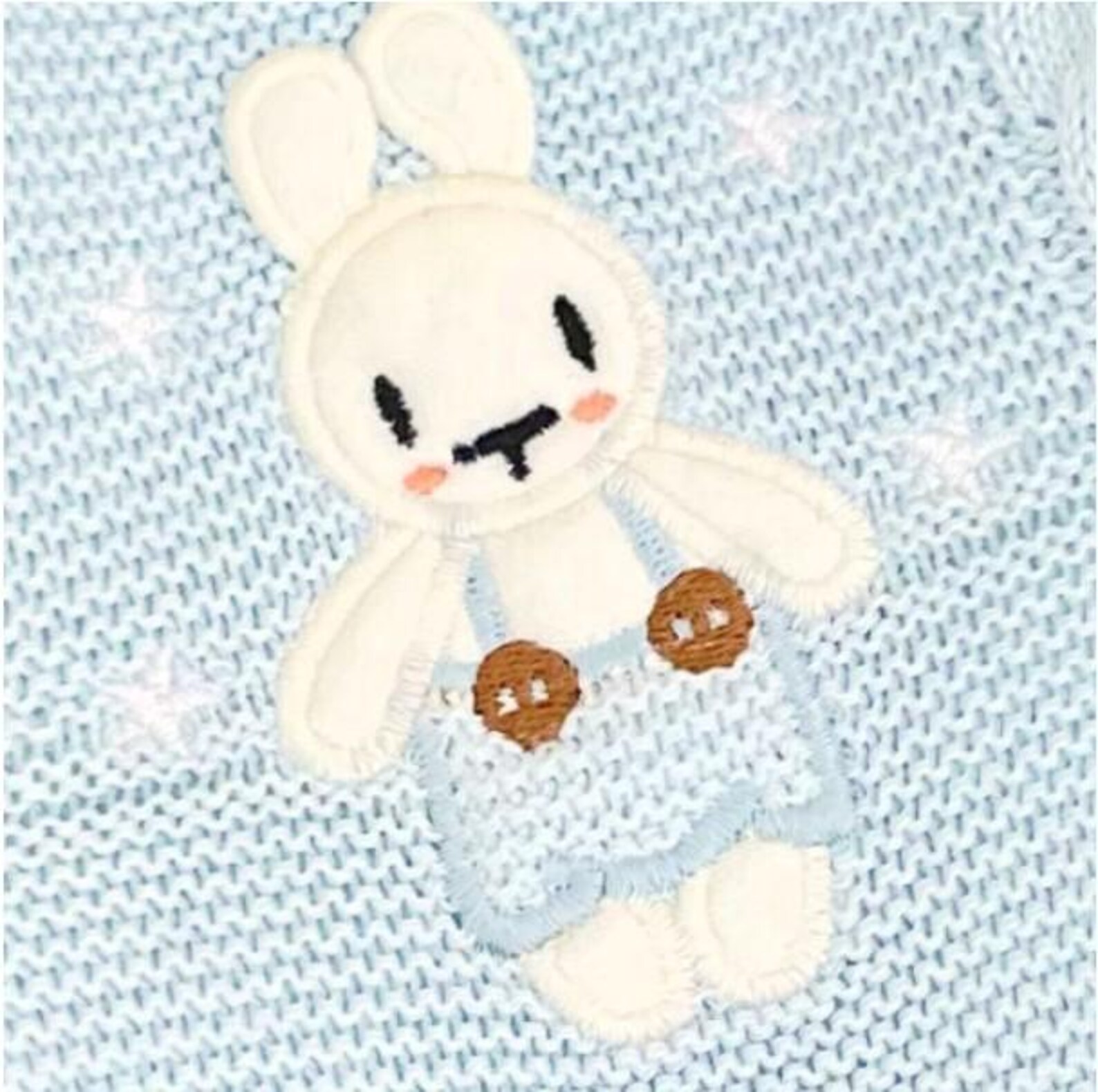 Spanish Knit Newborn Knit Set Peto Primera Puesta Bebe Knit Blue ...