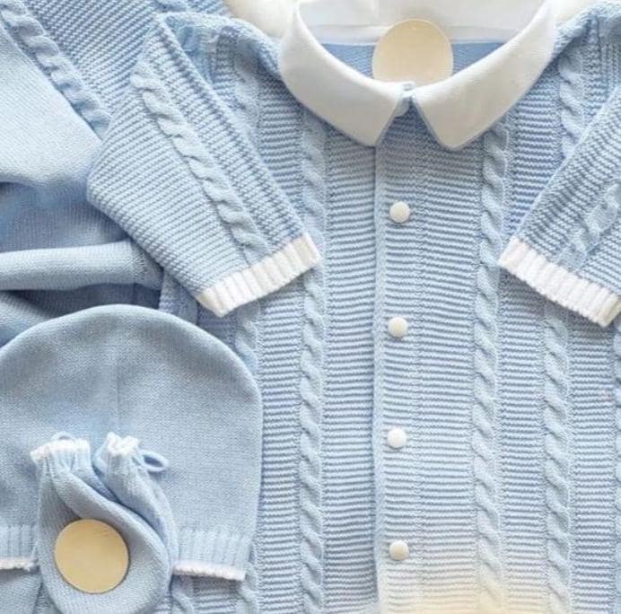 Preemie Baby Boy Going Home Outfit Preemie Boy Knit Coming Home Outfit ...