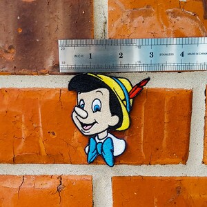 Pinocchio 2.91" X 3.31" Disneyland Disney Parks Resorts Iron on ...