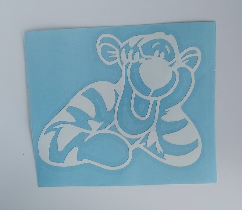 Disney Tigger Vinyl Decal Car Window Laptop Tumbler - Etsy