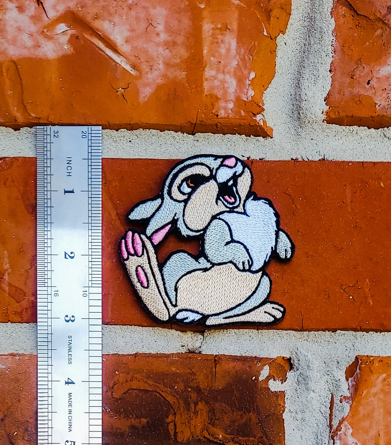 Thumper Thumping 2.61" X 3" Bambi Disneyland Disney Parks Resorts Iron ...