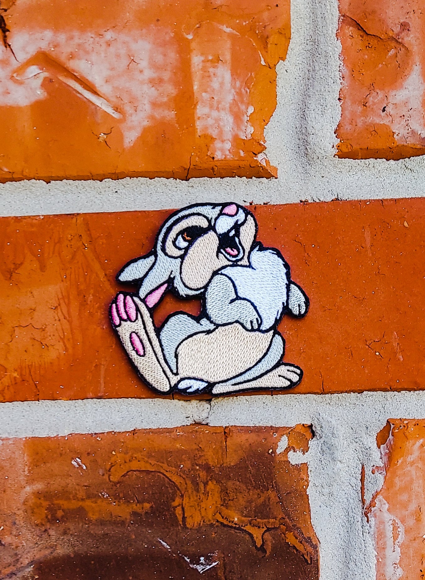 Thumper Thumping 2.61" X 3" Bambi Disneyland Disney Parks Resorts Iron ...