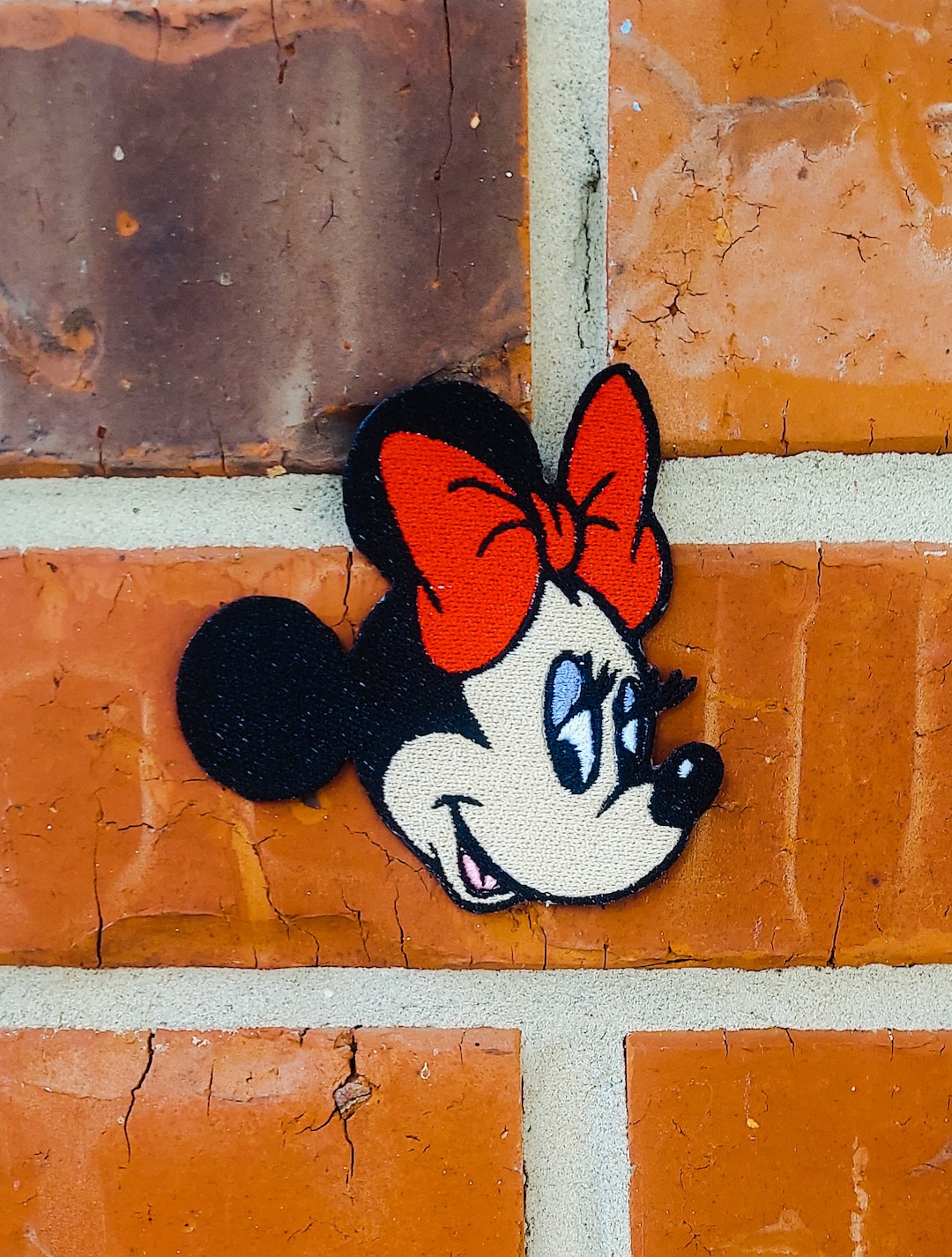 Minnie Mouse Side Face 3.47" X 3.30" Disneyland Disney Parks Resorts ...