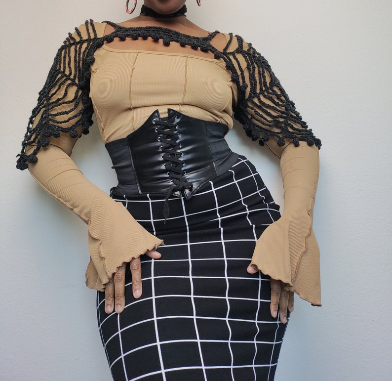 Spider Web Sleeves - Crochet Pattern PDF - Etsy