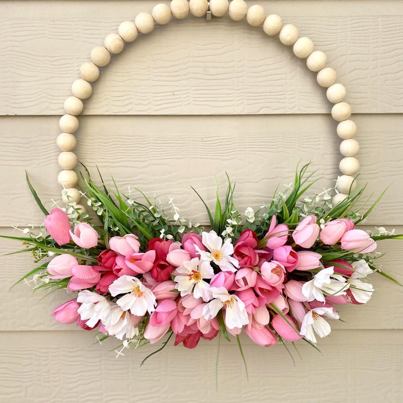 Beaded Wreath - Etsy