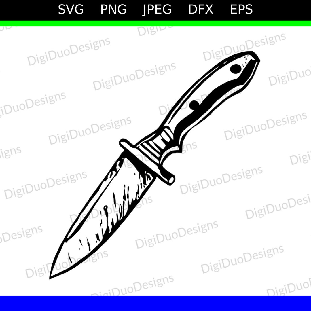 Knife SVG, Knife Clipart, Cooking Utensil Digital Art, Al Generated ...