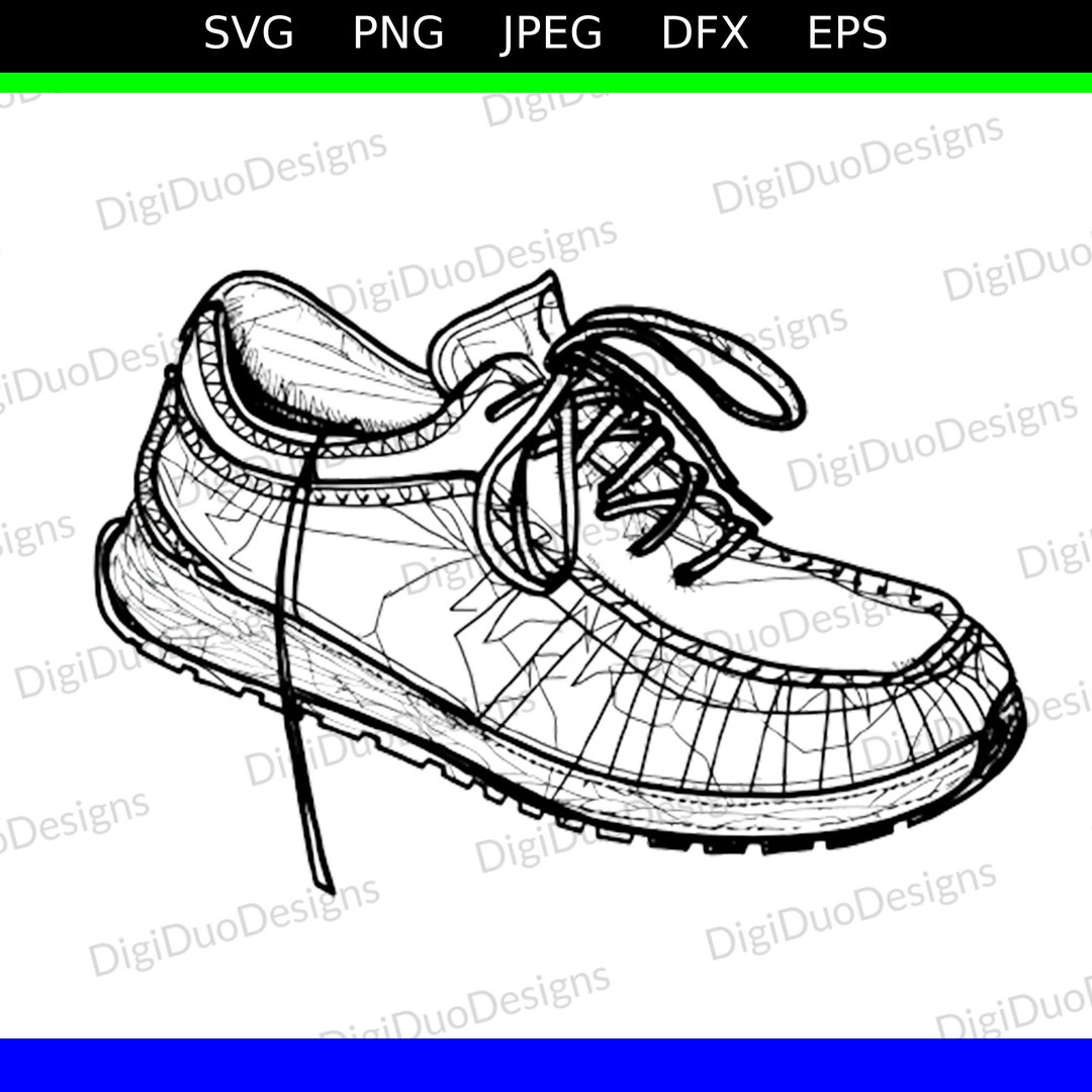 Shoe SVG, Footwear SVG, Digital Art, Al Generated, Cricut Design ...
