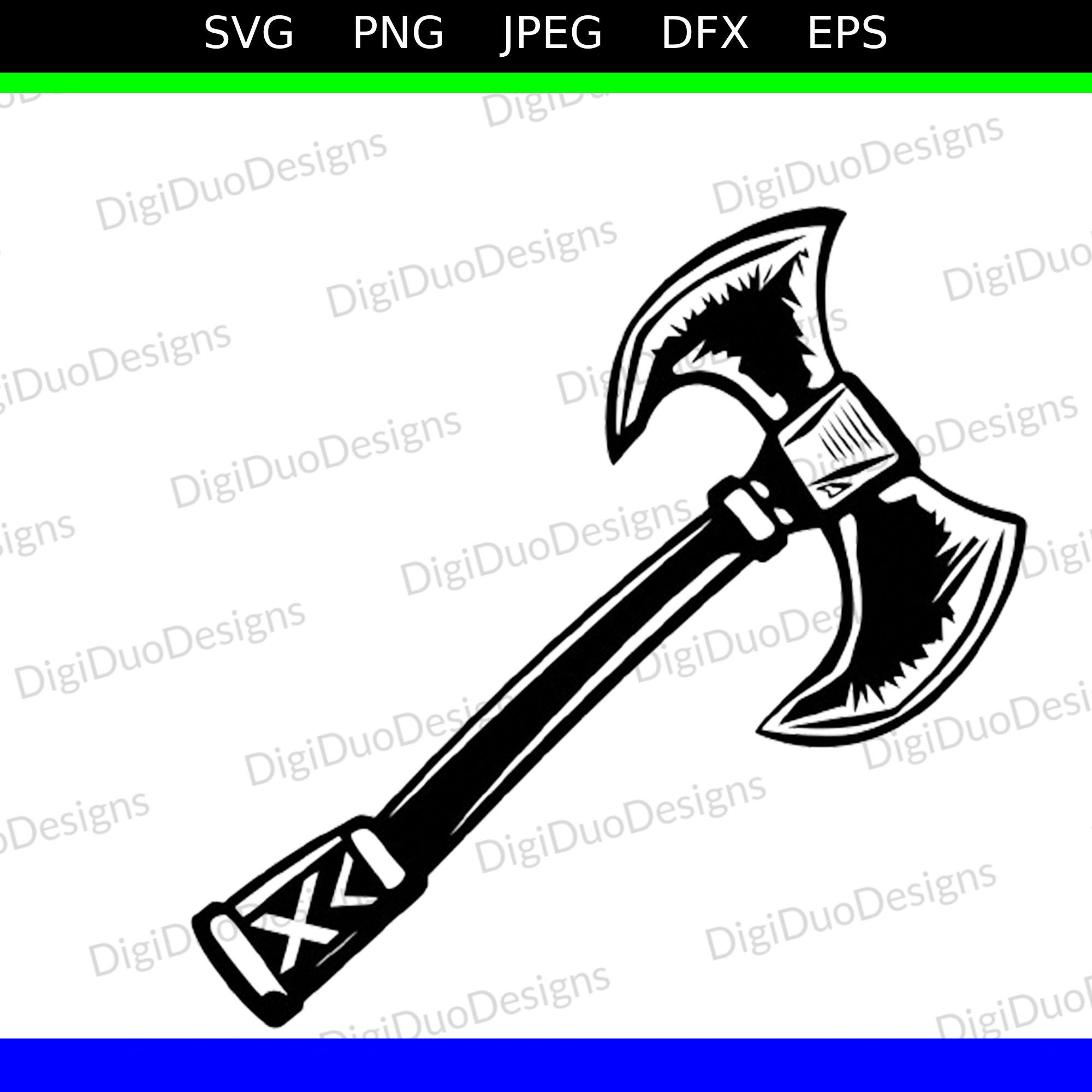 Axe SVG, Tree Chopping SVG, Tool SVG, Digital Art, Al Generated, Cricut ...