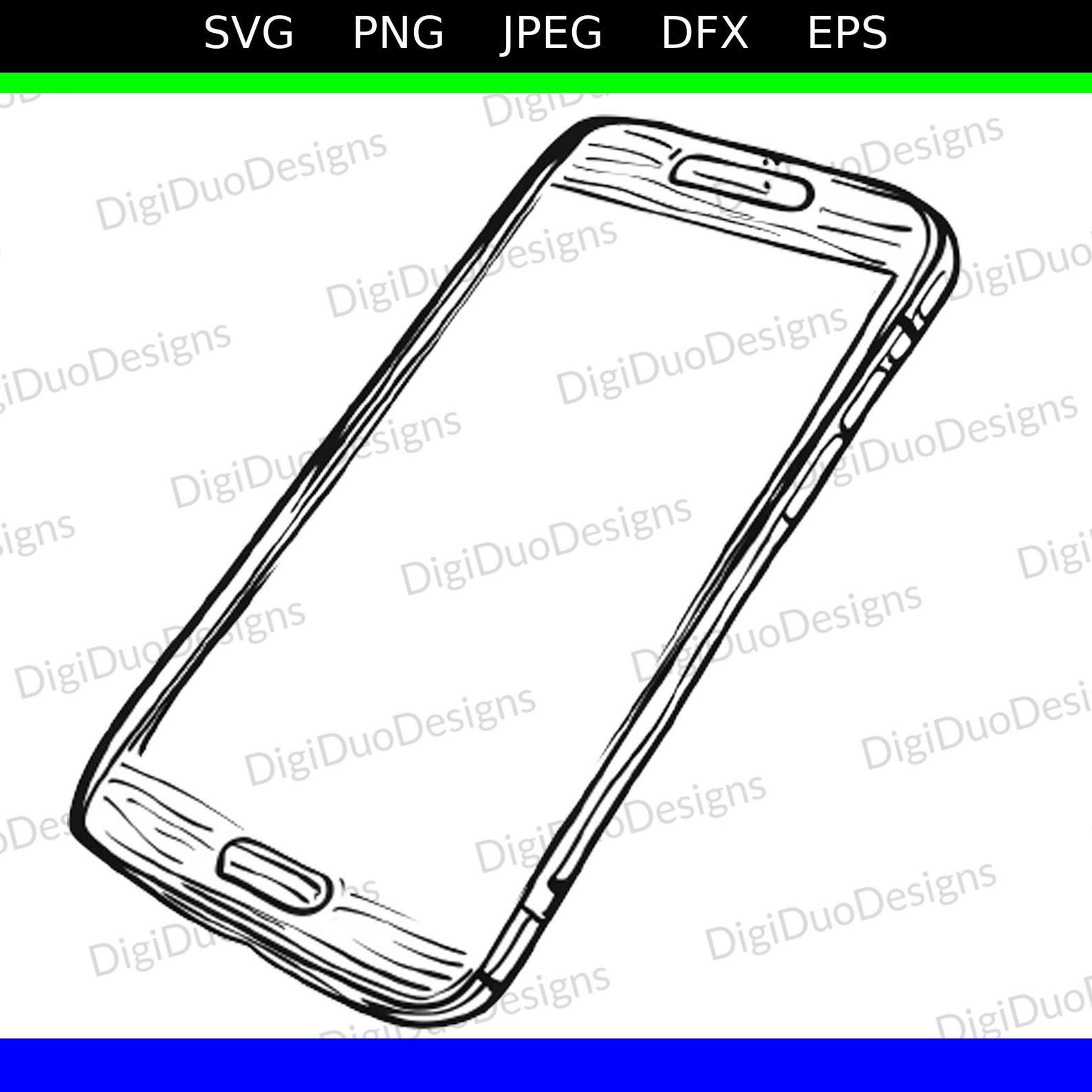 Cell Phone SVG, Electronic Devices SVG, Digital Art, Al Generated ...