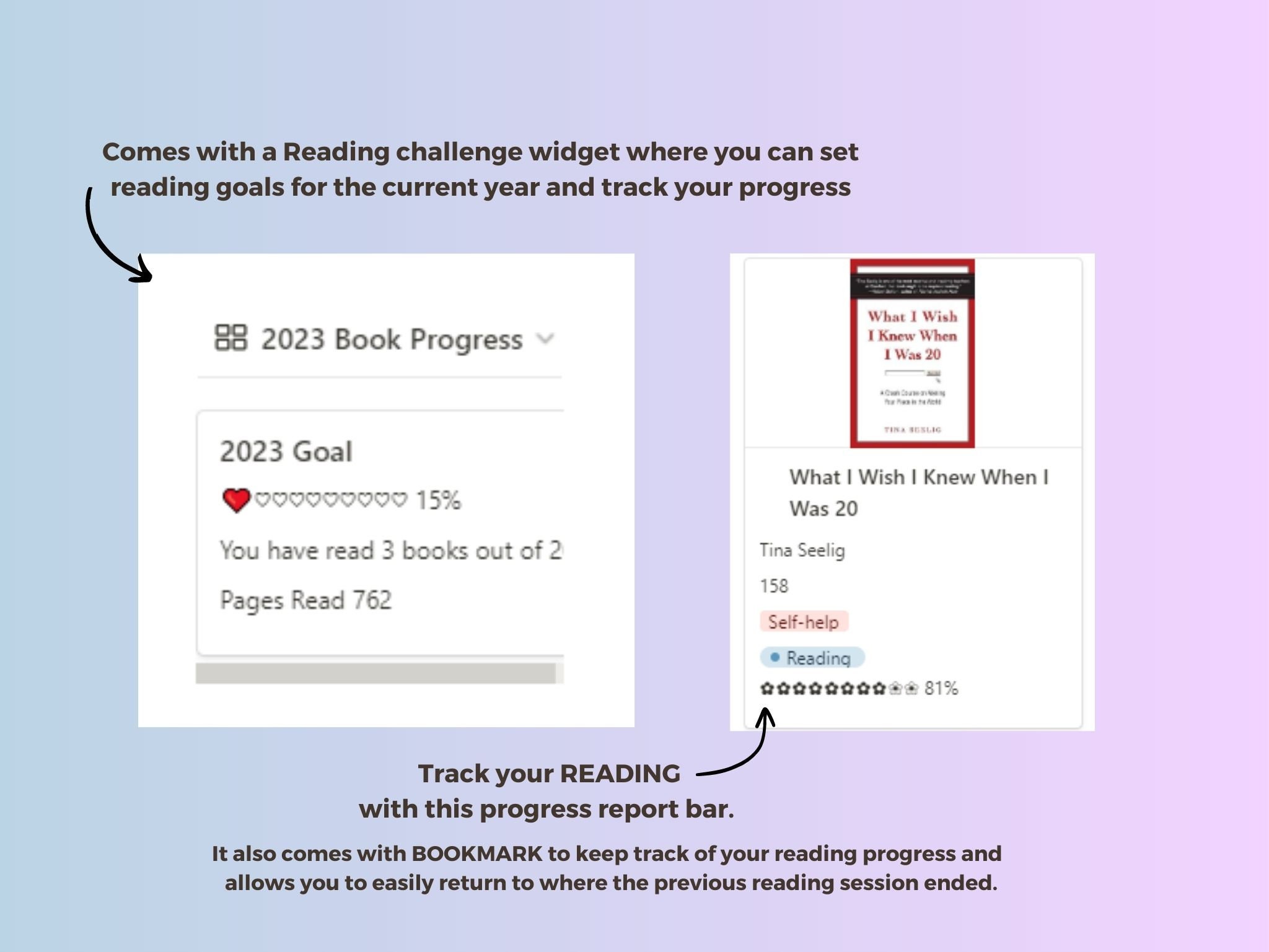 Notion Book Shelf, Digital Book Organizer, Notion Book Tracker, Notion ...