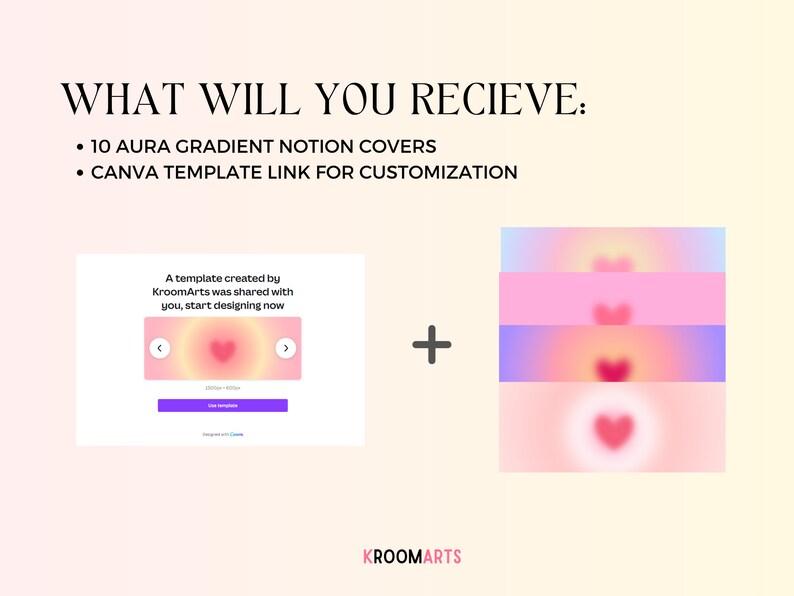 Notion Covers Pack, Aura Gradient Notion Covers, Editable Notion Covers in Canva, Notion ...