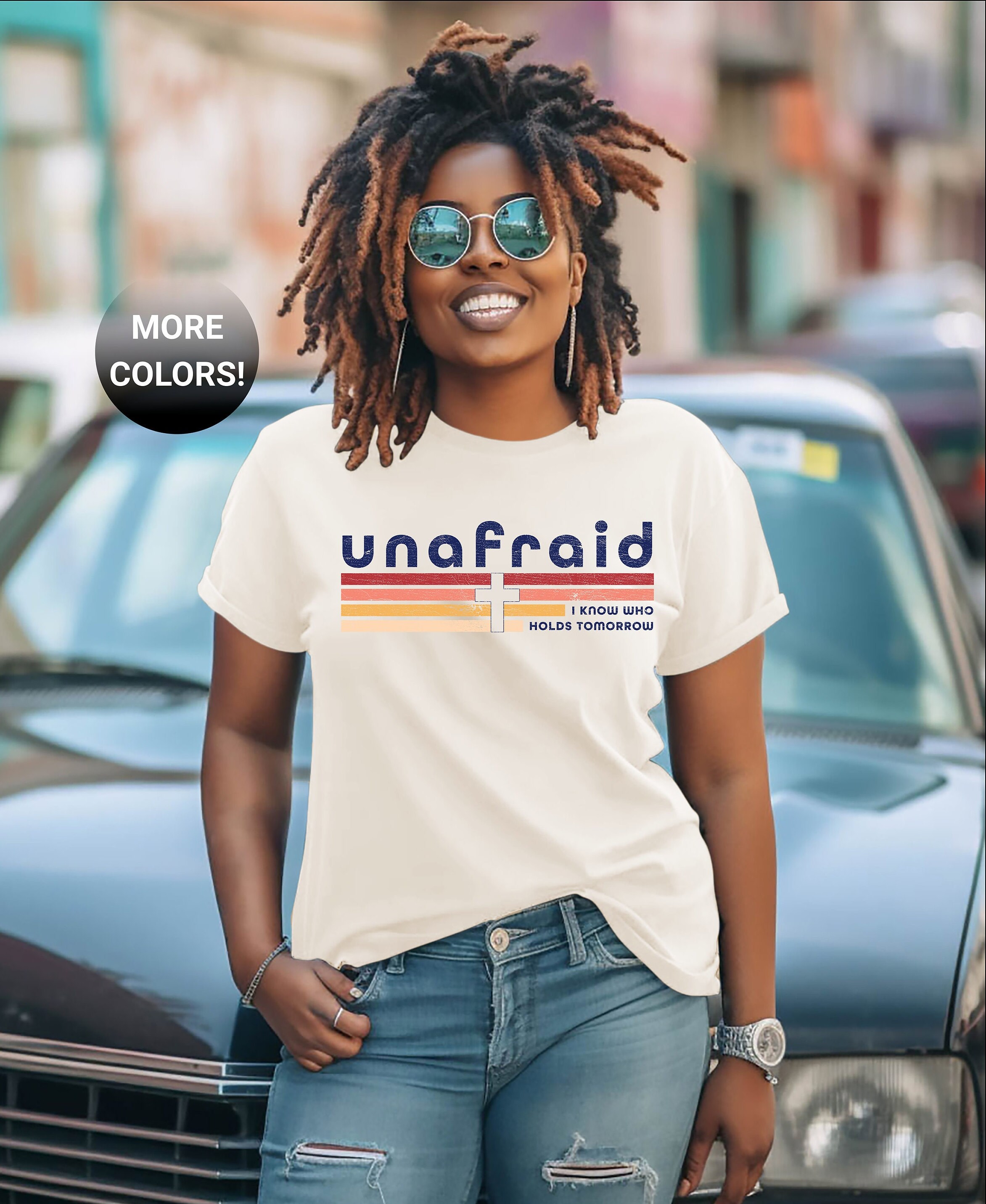 Unafraid I Know Who Holds Tomorrow Inspirational Unisex Tee, Christian ...