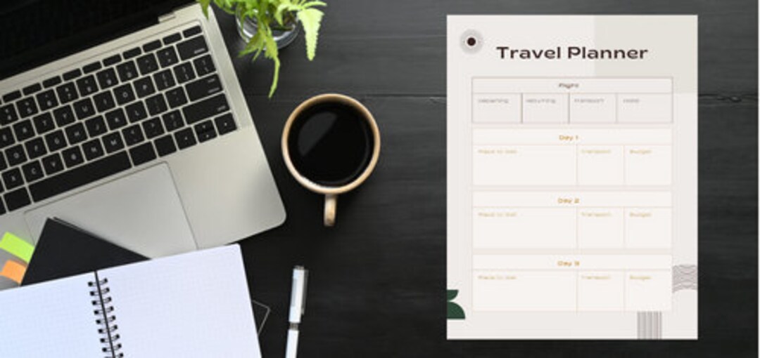 Travel Planner - Etsy
