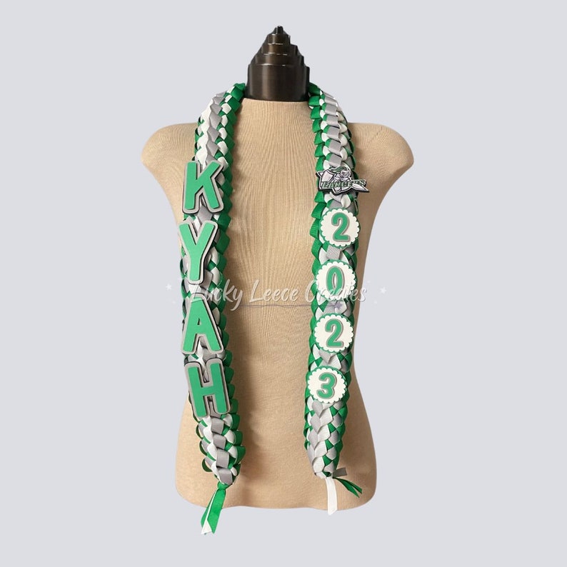 Graduation Lei/ Custom Lei/ High School College Graduation Gift ...