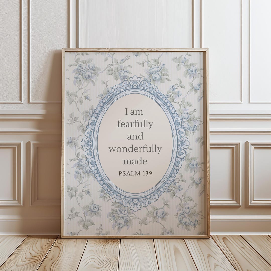 Fearfully And Wonderfully Made Decor