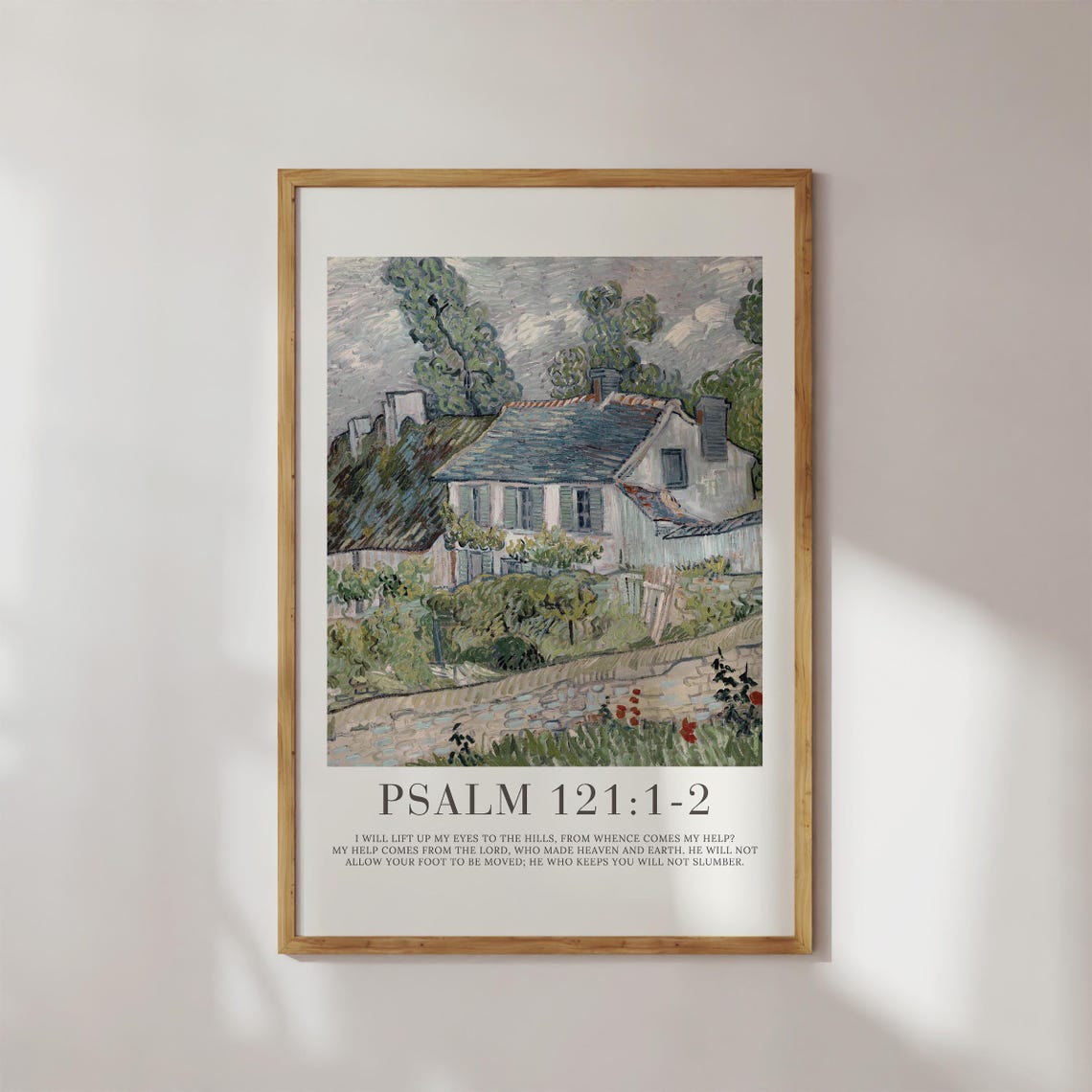 Psalms Christian Gallery, Vintage Landscape Bible Verse Bundle ...