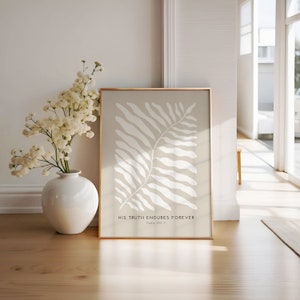 Aesthetic Christian Wall Art Set of 3 Printable Modern Bible Art, Beige ...