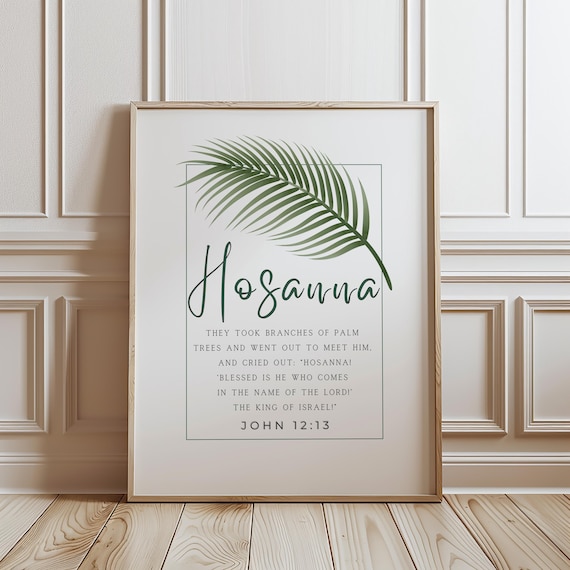 Palm Sunday Bible Verse