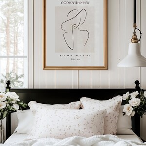 Psalm 46:5 God is Within Her She Shall Not Fall, Subtle Christian Wall ...