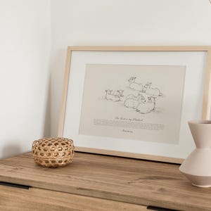 Subtle Christian Wall Art, Set of 6, Aesthetic Scripture Verses ...