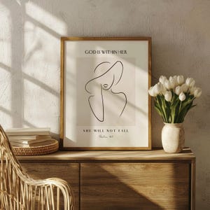 Psalm 46:5 God is Within Her She Shall Not Fall, Subtle Christian Wall ...