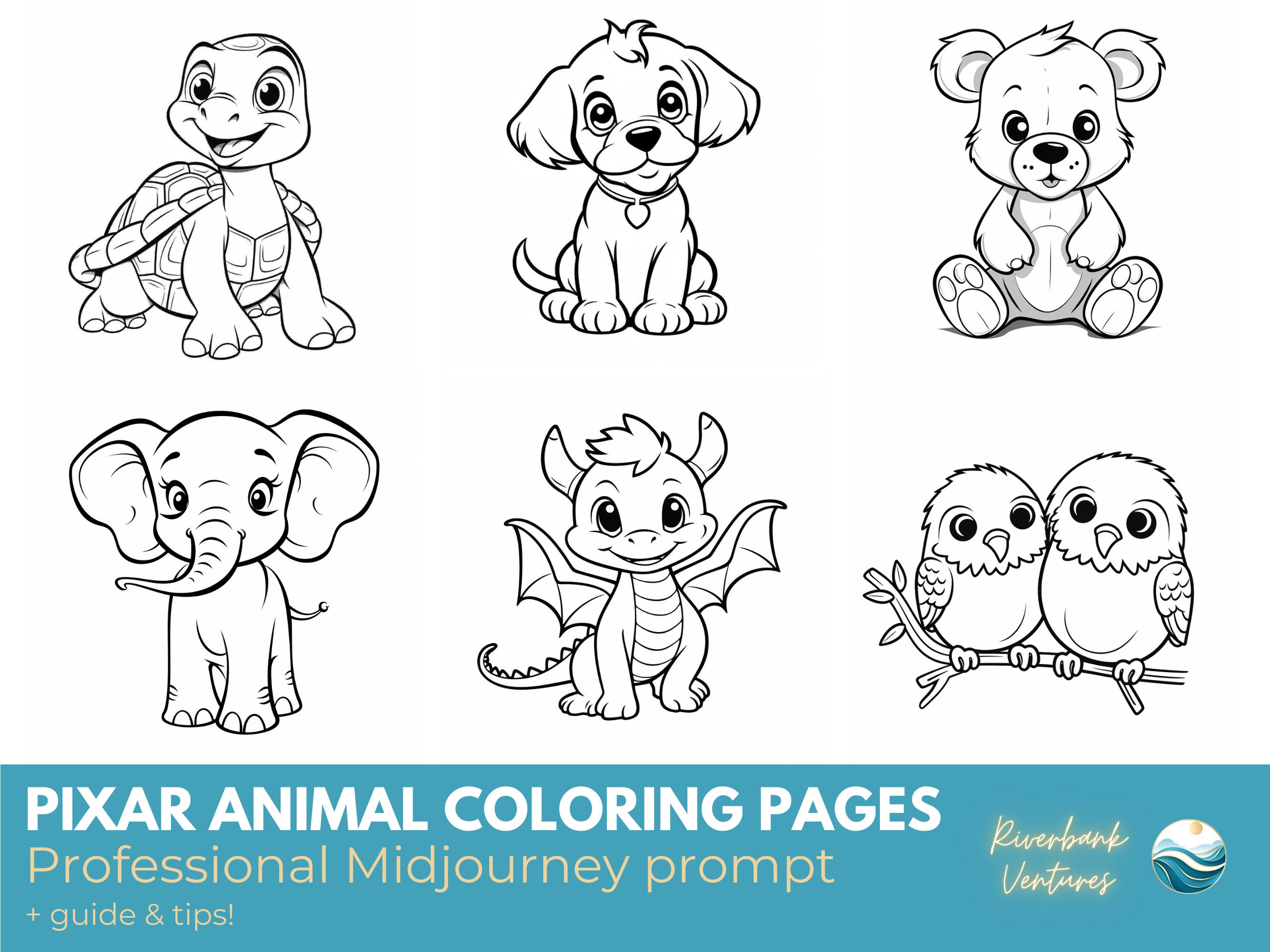 River Bank Coloring Page