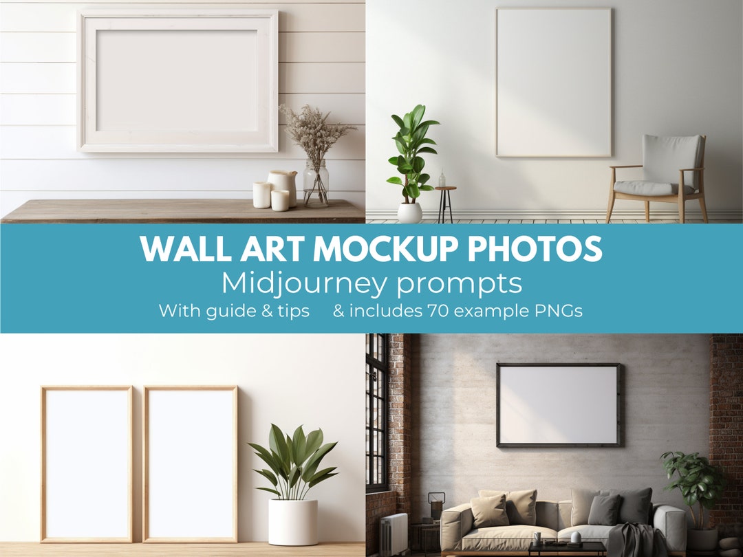 Frame Mockup Photos Midjourney Prompts | High Quality Midjourney Guide ...