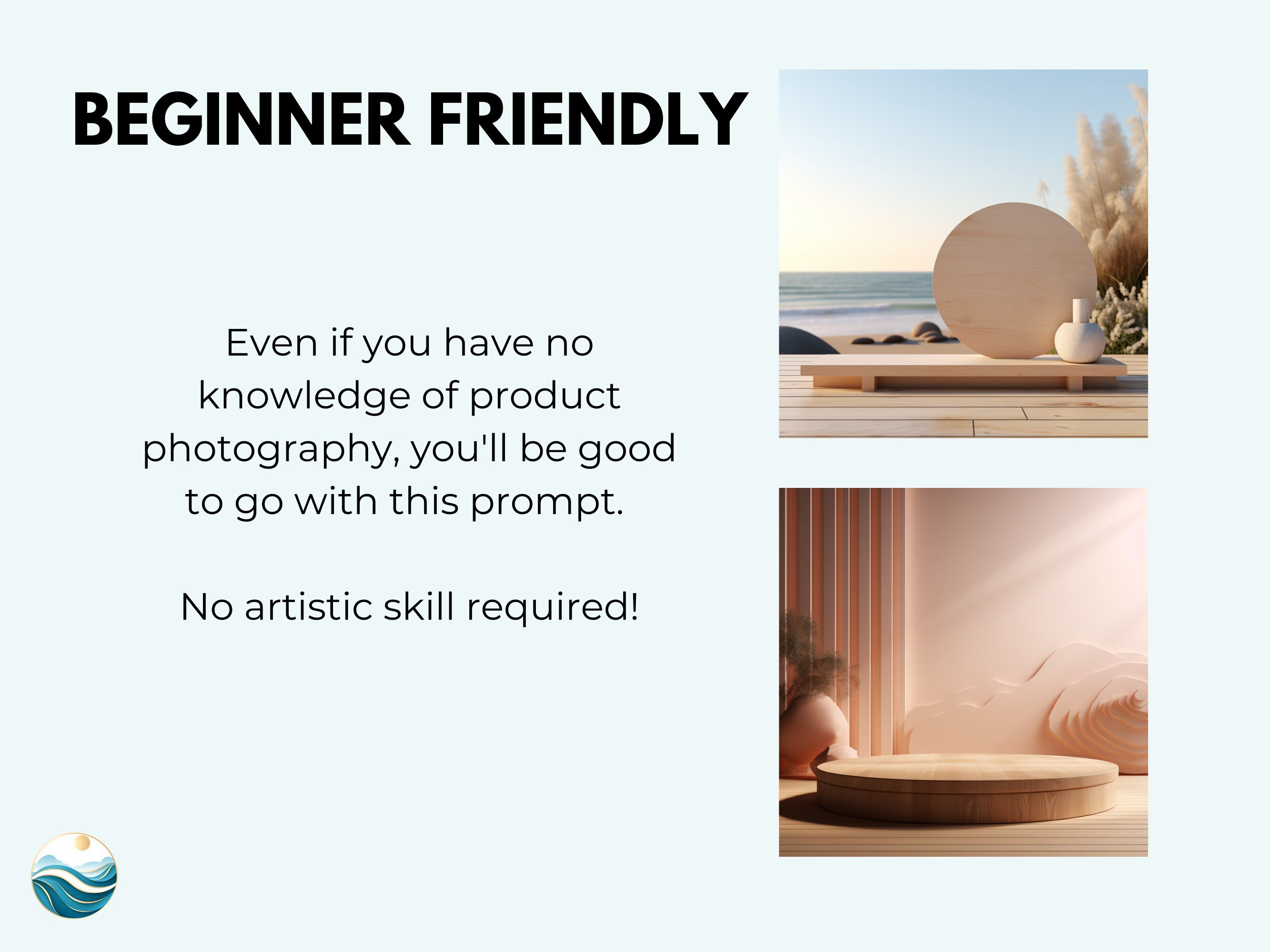 Product Backdrop Midjourney Prompt, Mockup Photos to Showcase Products ...