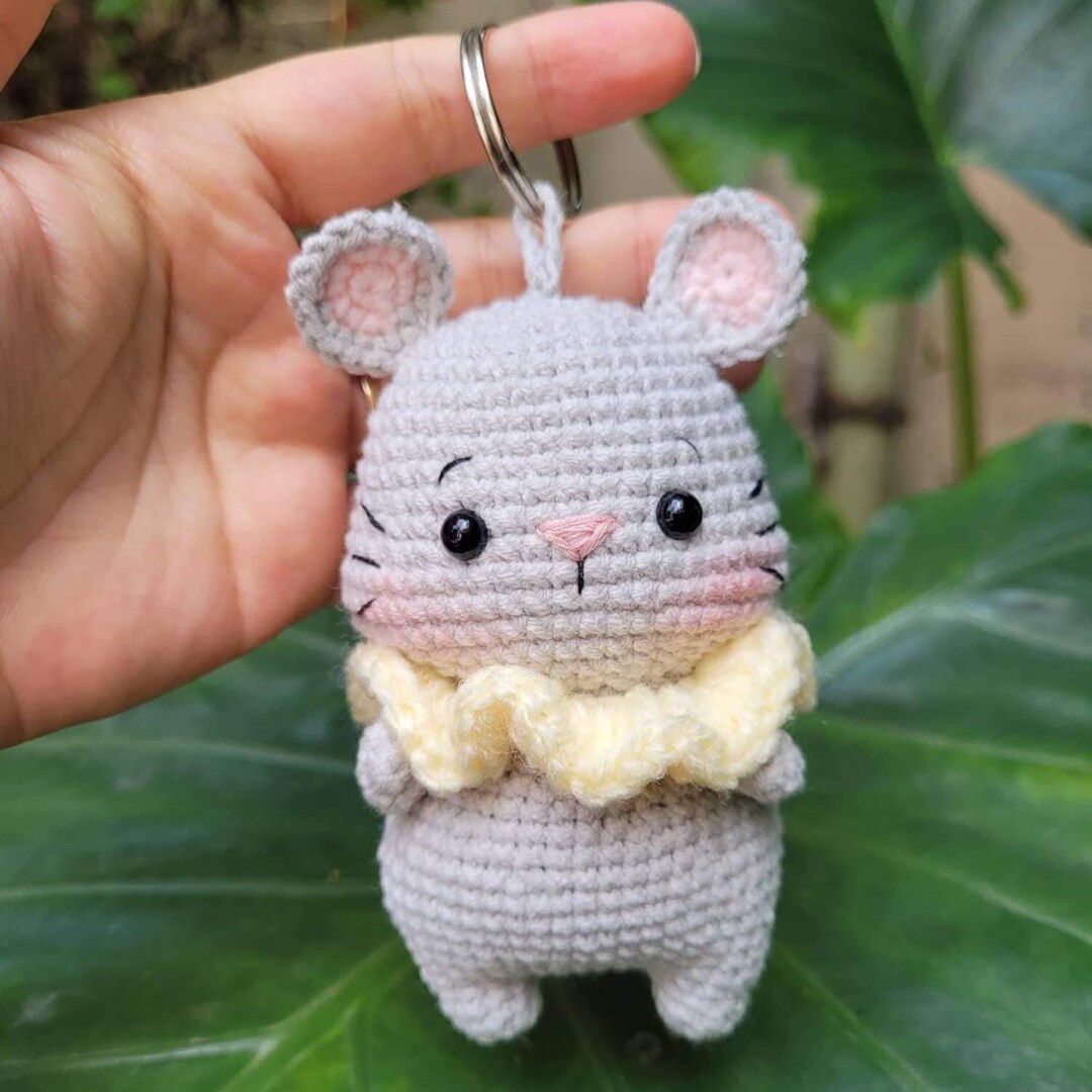 Amigurumi Crochet Keychain, Animals Keychain, Amigurumi Mini Animal 1 ...