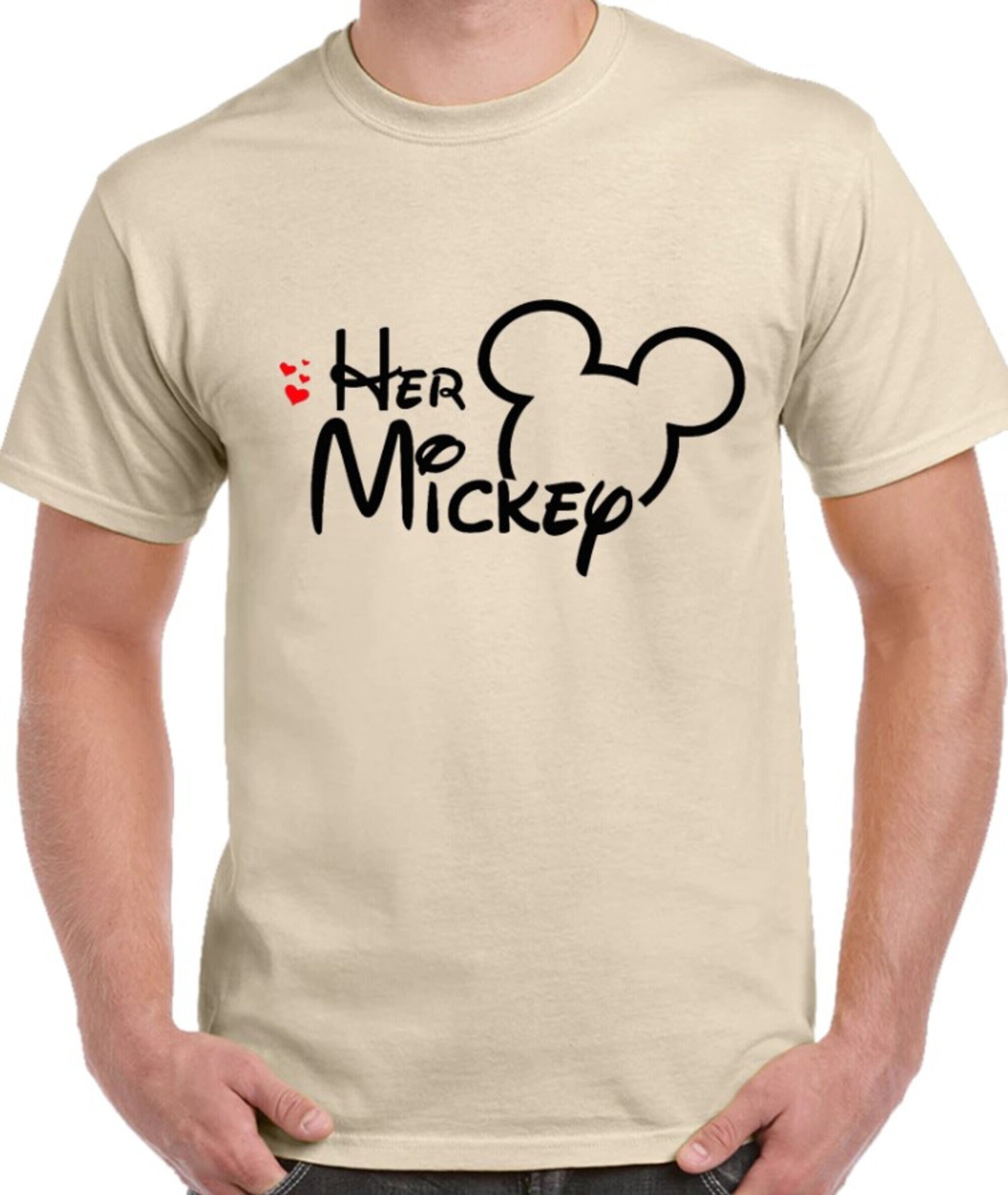 His Mickey His Minnie Matching Shirts, Disneyland Vacation 2024, Lovely ...