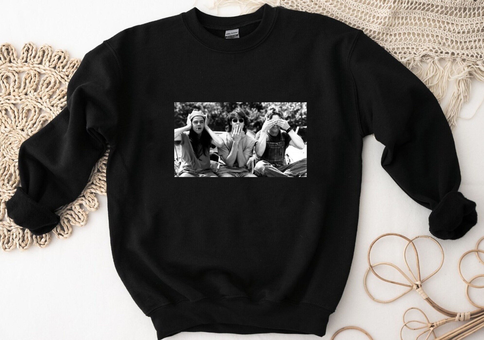 Black and White Dazed and Confused 1993 Comedy T-shirts Sweatshirt ...