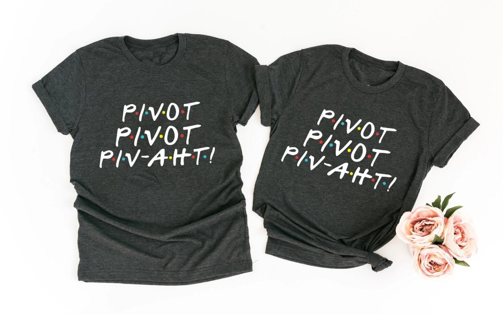 Pivot Pivot Piv-aht Friends TV Show Shirts, Friends Themed Shirt, Best ...